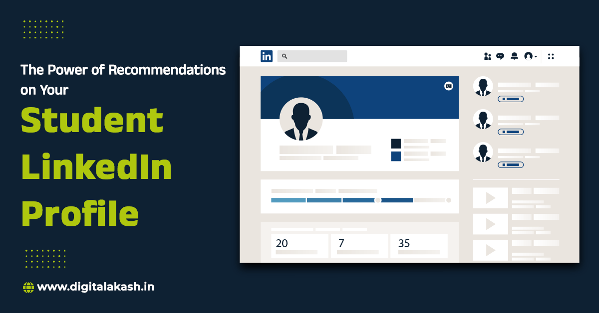 The Power of Recommendations on Your Student LinkedIn Profile
